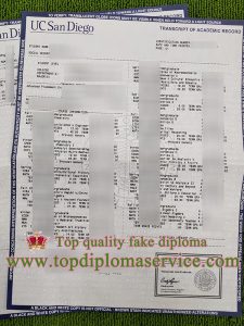 How long to make a fake UC San Diego diploma with transcript?