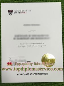 How long the Harvard Business School certificate program takes?