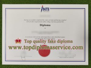Steps to order INTI College diploma in Malaysia