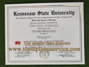 Where to order fake Kennesaw State University diploma in Georgia
