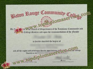 Unusual methods to get a Baton Rouge Community College diploma