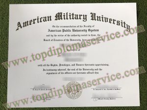 How to make American Military University degree